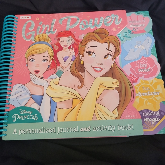 Other | Disney Princess Personal Journal Activity Book | Poshmark